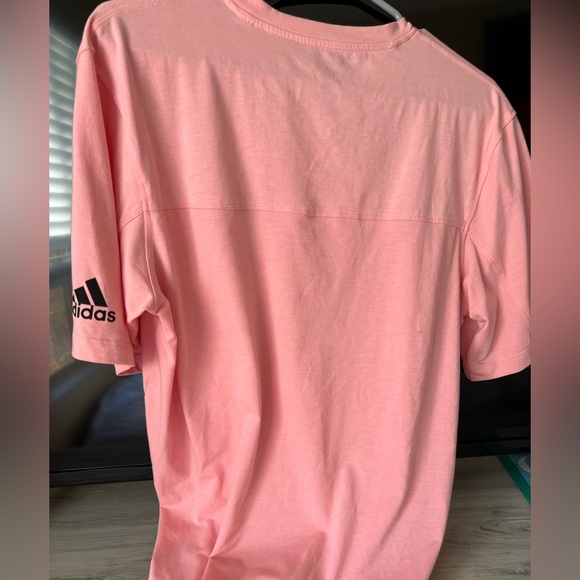 adidas | Shirts | Mens Salmon Colored Adidas Workout Shirt | Poshmark